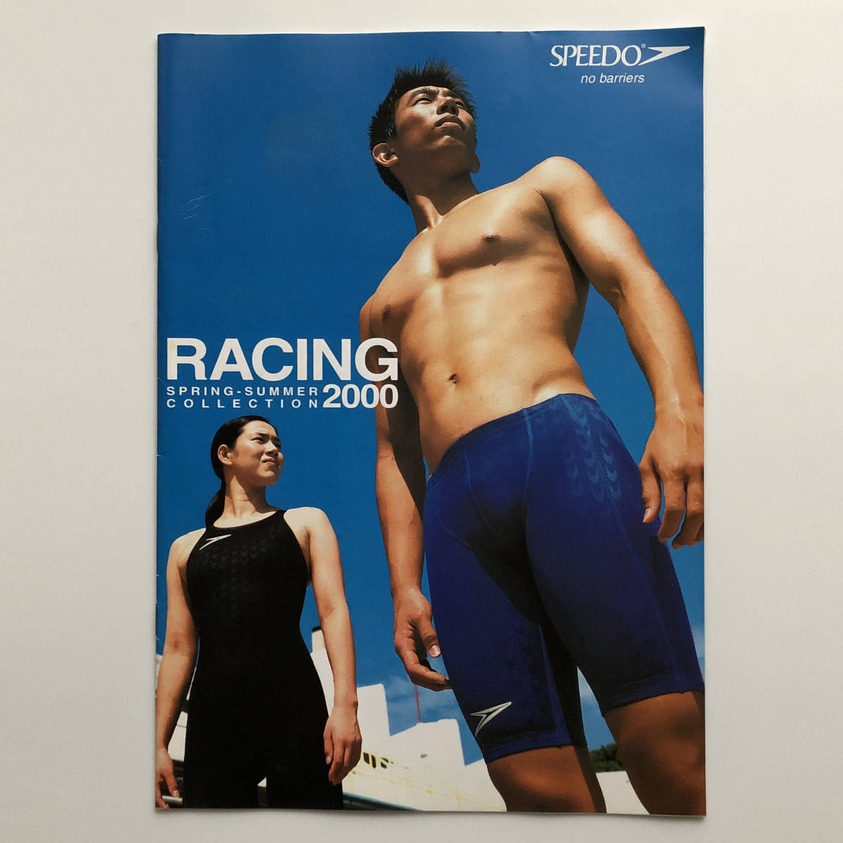 【傷や汚れあり】SPEEDO／RACING SPRING-SUMMER SPEEDO COLLECTION 2000／2000年春夏版スピード競泳水着カタログ／平成12年／競パン／競泳水着 ...