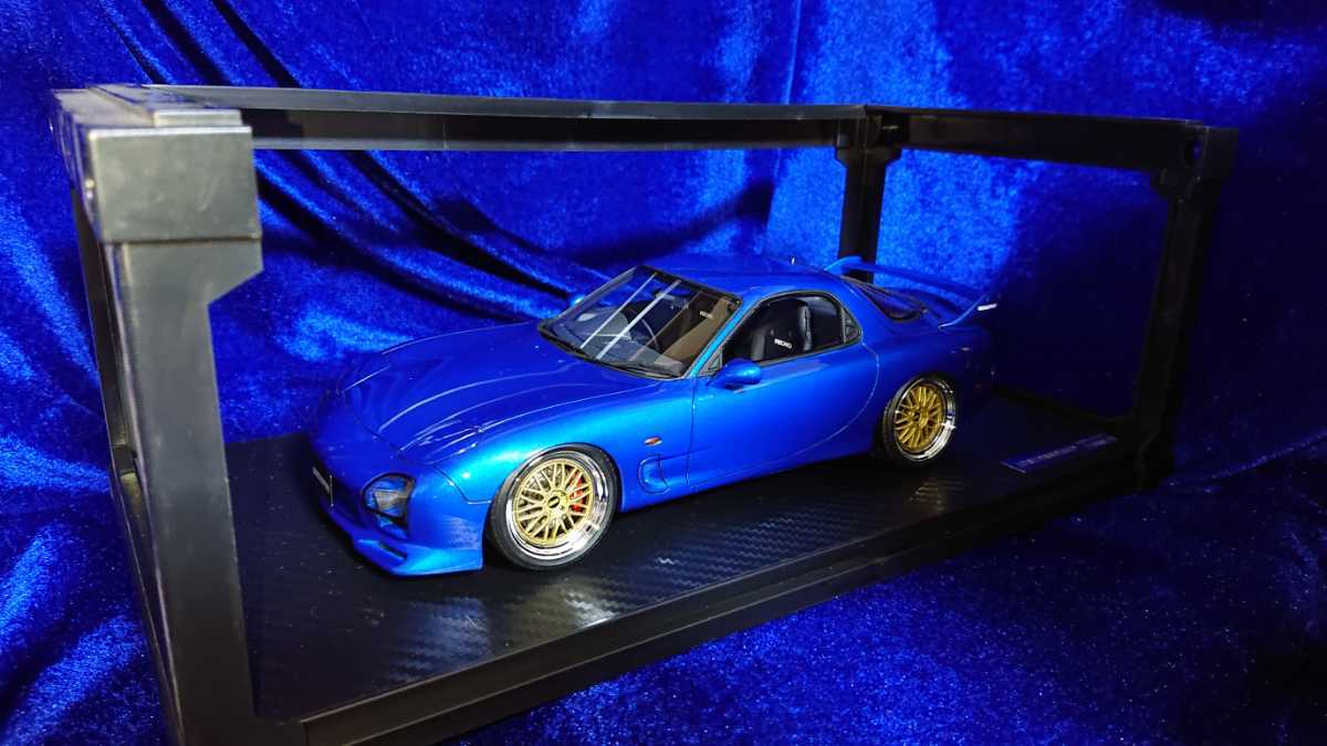 【未使用に近い】1/18 Ignition model イグニッションモデル MAZDA RX-7 FD FD3S MAZDASPEED A ...