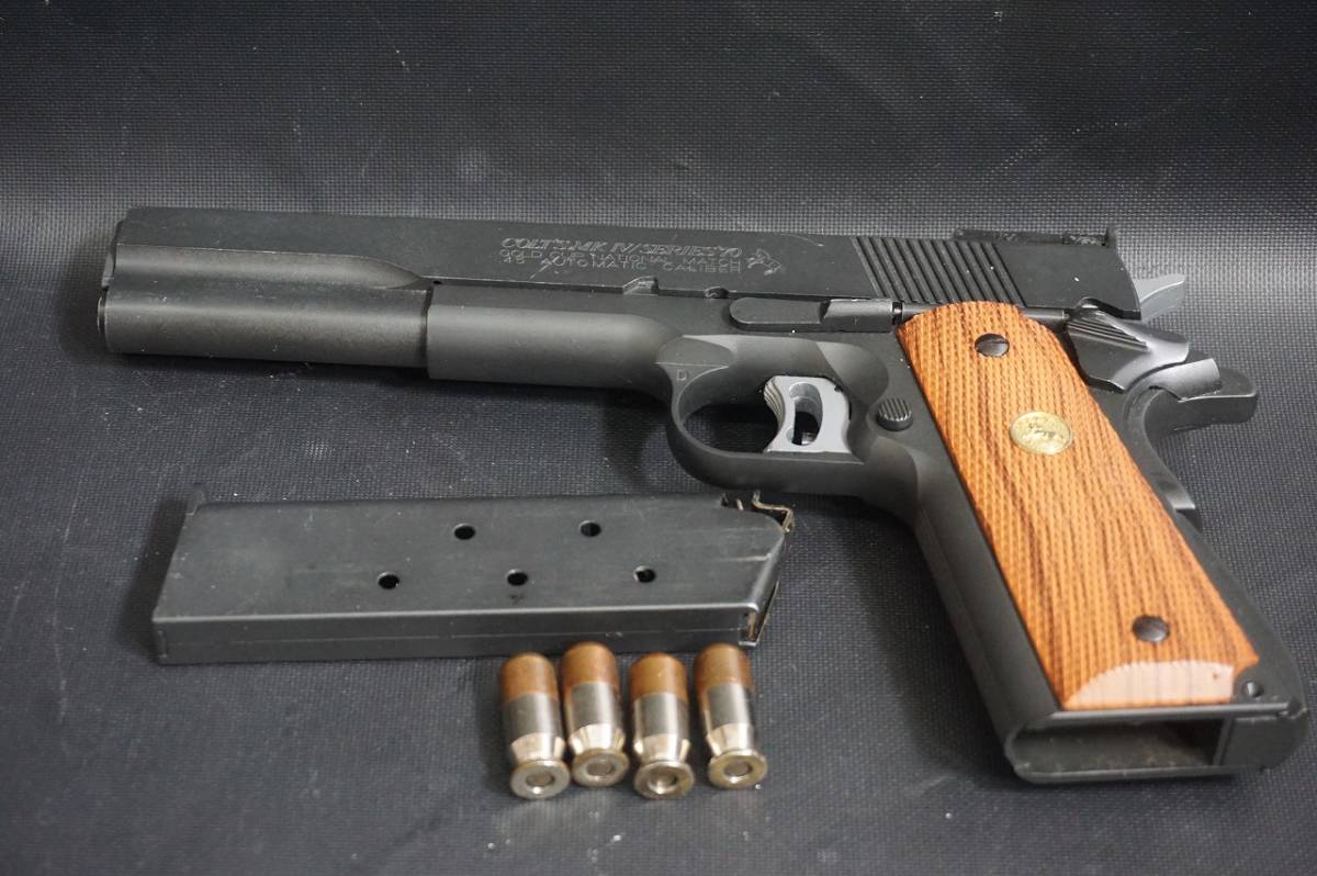 【目立った傷や汚れなし】（管334） MGC COLTS MK4 SERIES'70 GOLD CUP NATIONAL MATCH ゴールド ...