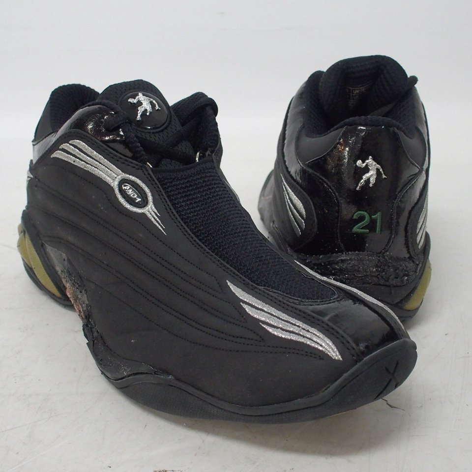 【やや傷や汚れあり】f002 83. NBA AND1 バスケットシューズ #21 選手専用 30.5？ 当時物 長期保管品の落札情報詳細 ...