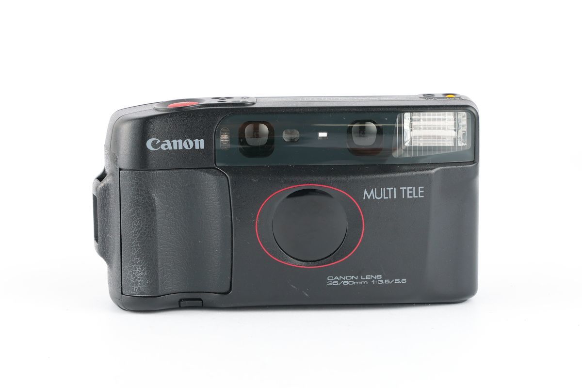 【やや傷や汚れあり】02978cmrk Canon Autoboy TELE6 海外版 SURE SHOT MULTI TELE コンパクト ...