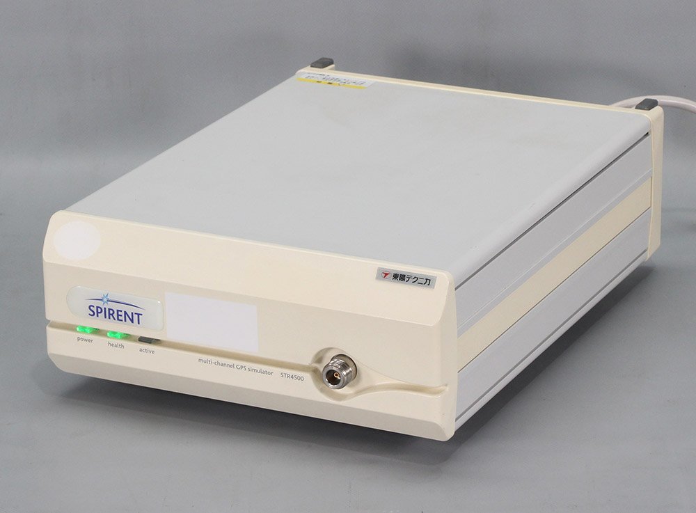 【やや傷や汚れあり】SPIRENT multi-channel GPS simurator STR4500 / 通電確認 現状渡し 【中古 ...