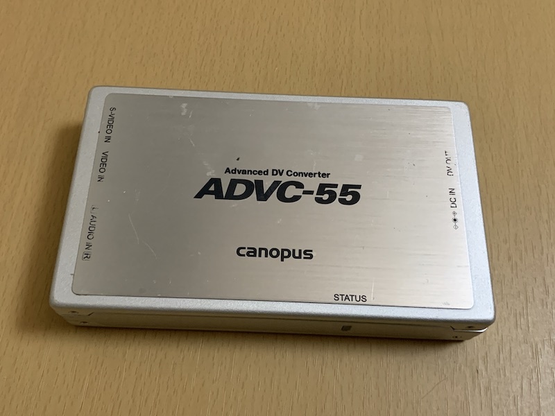 【傷や汚れあり】★通電OK canopus カノープス ADVC-300 Advanced dv Converter DVコンバーター ...