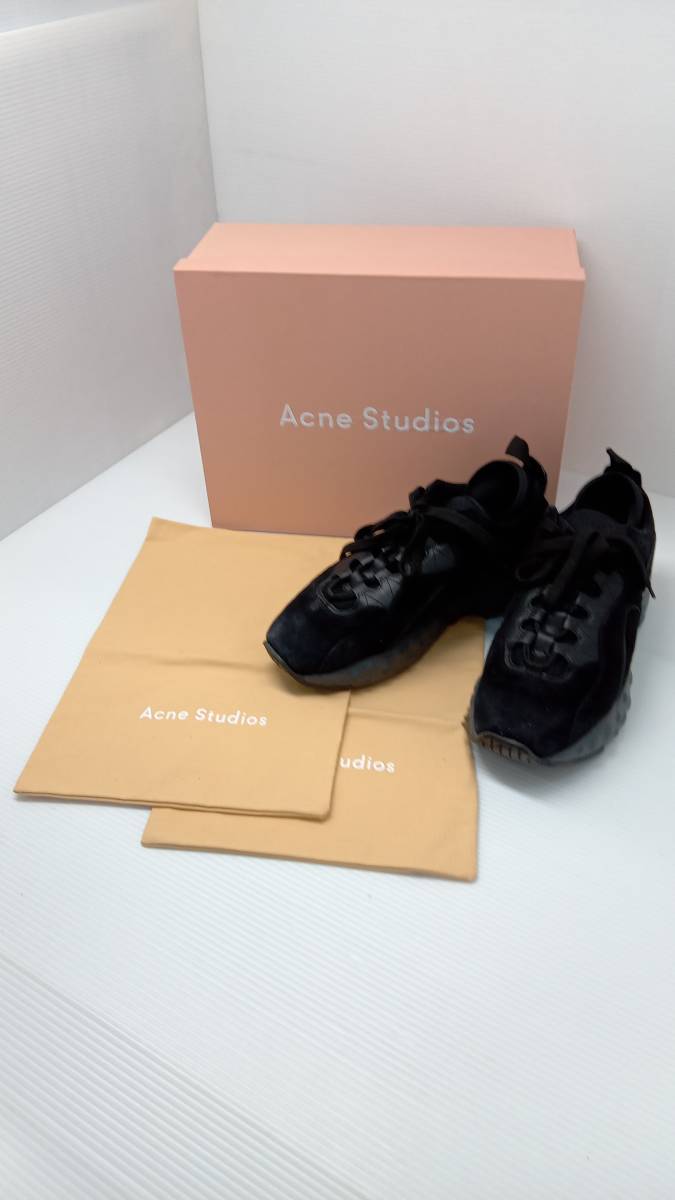 【やや傷や汚れあり】★ ACNE STUDIOS アクネステュディオス ROCK WAY テクニカルスニーカー 箱付き 保存袋付き スウェード サイズ2(26.5cm) 通年の落札情報詳細 ...