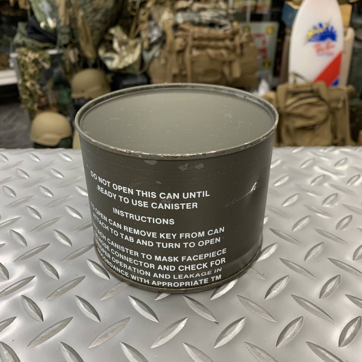 【未使用】米軍実物 M40/MCU-2 C2A1-Canister ガスマスクキャニスター mcu avon m40 の落札情報詳細 ...