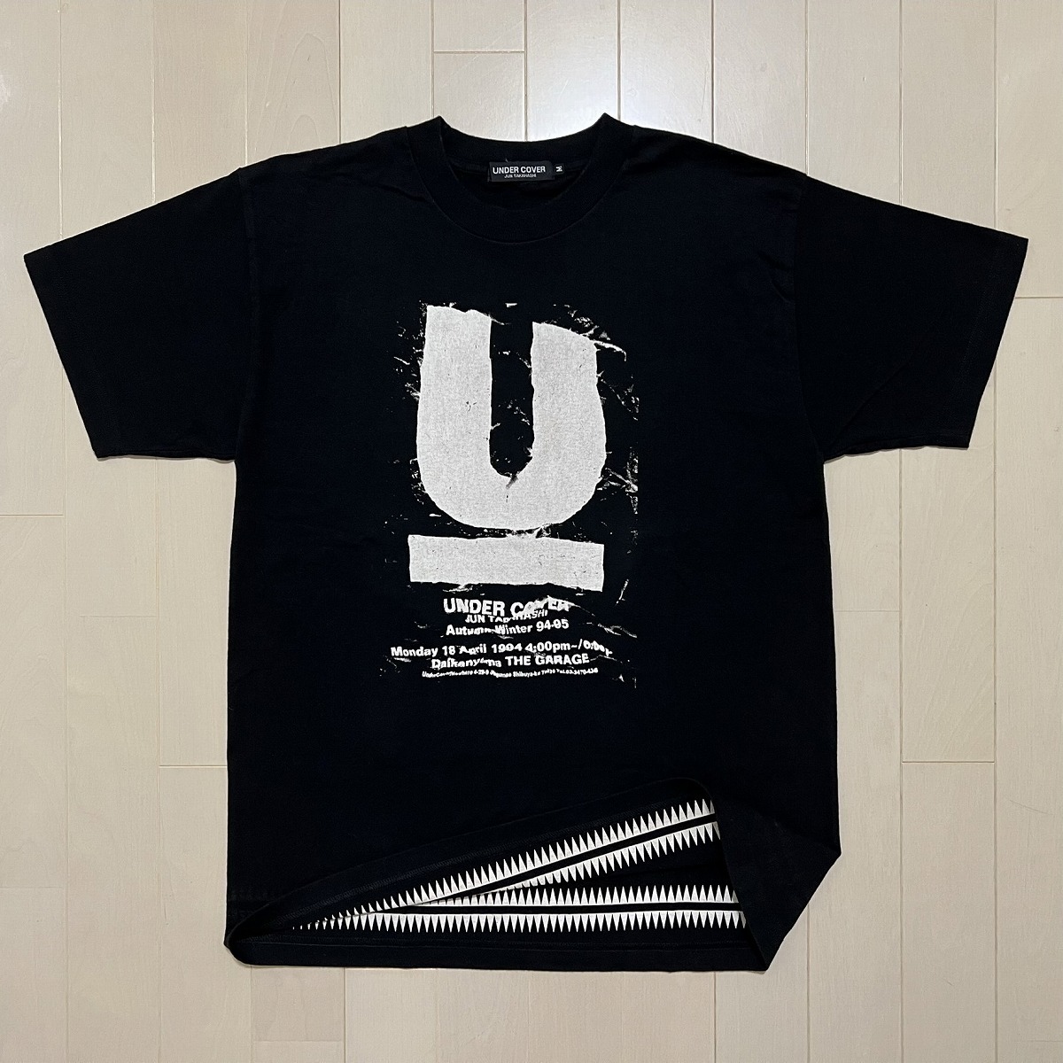 【未使用に近い】新同 初期復刻 UNDERCOVER FIRST SHOW Tシャツ アンダーカバー JONIO WIRE SCAB GIZ ...