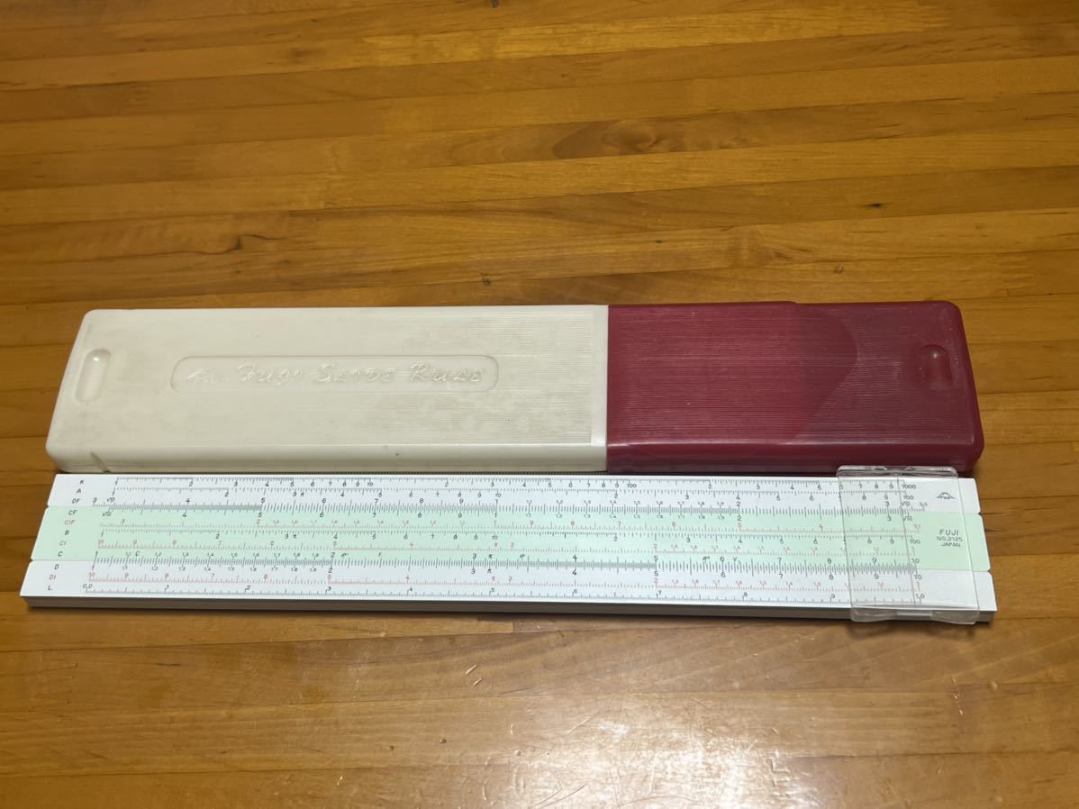 【やや傷や汚れあり】富士計算尺 NO.2125 フジ計算尺 FUJI SLIDE RULE の落札情報詳細 - ヤフオク落札価格検索 オークフリー