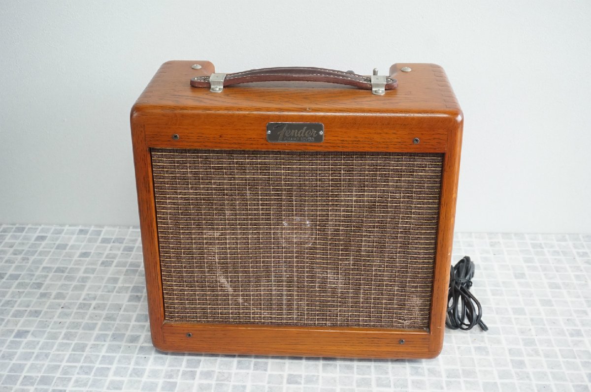 【やや傷や汚れあり】[SK] [Sa015812] FENDER フェンダー WOOD CHAMP REVERB ギターアンプ FENDER ...