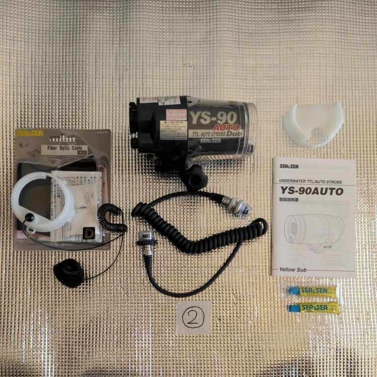 【やや傷や汚れあり】SEA＆SEA シーアンドシー YS−90 水中ストロボ 水中カメラ撮影 デジカメ撮影 の落札情報詳細 - ヤフオク落札価格検索 オークフリー