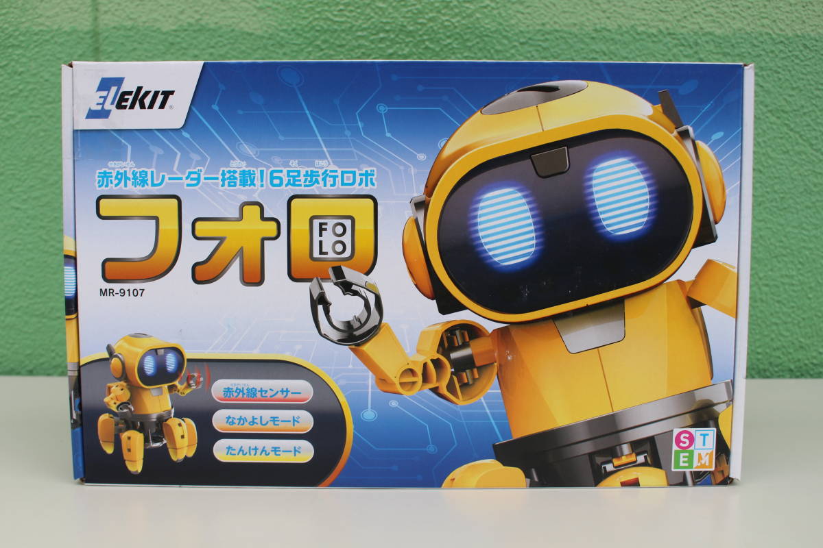 【未使用】EKジャパン イーケージャパン MR-9107 フォロ [エレキット 6足歩行 ロボット工作キット] 未開封 箱痛み品の落札情報詳細 - Yahoo!オークション落札価格検索 オークフリー