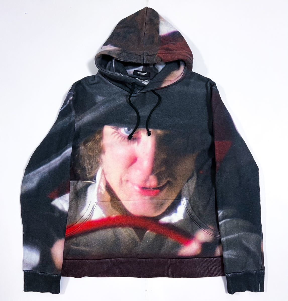 【目立った傷や汚れなし】希少 アンダーカバー 2019/AW THE DROOGS 映画/時計じかけのオレンジ アレックス全面転写プリント ...