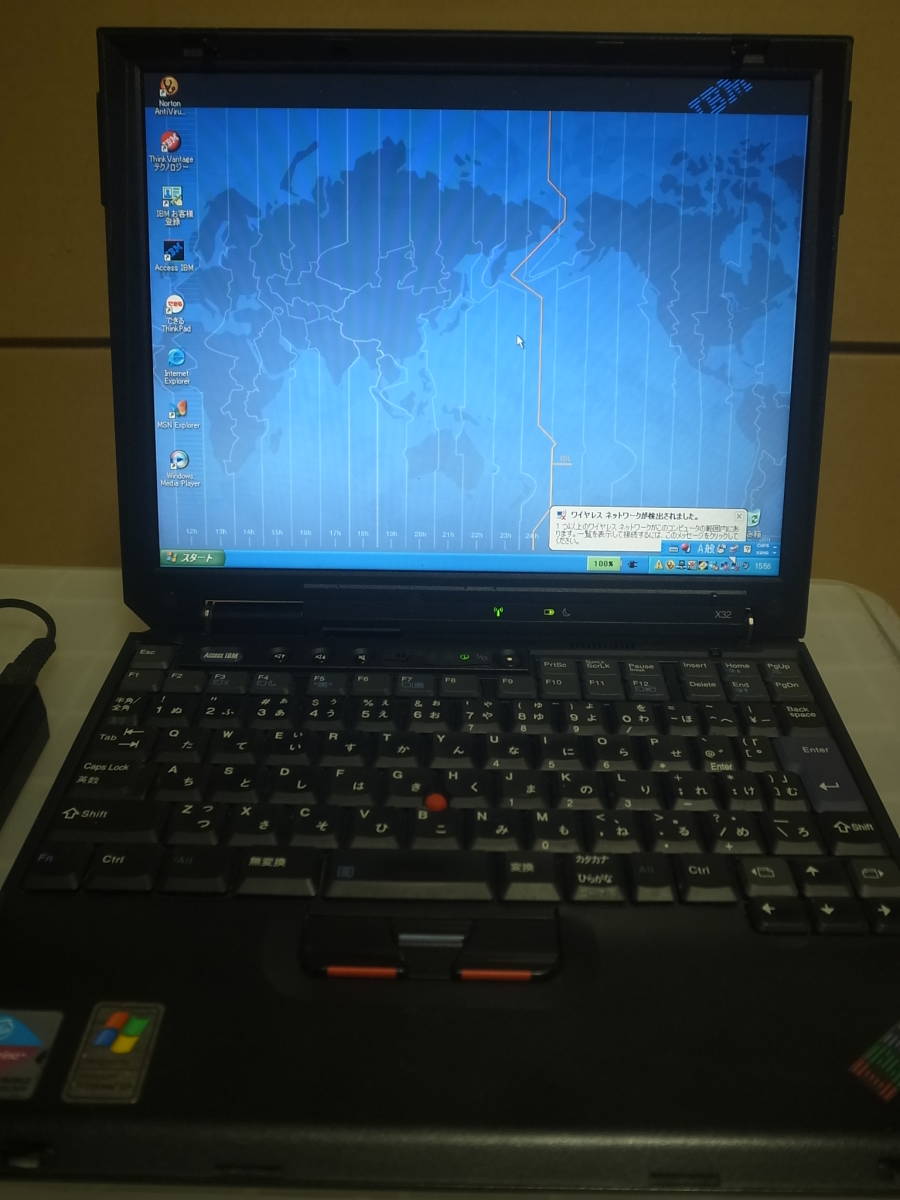 【傷や汚れあり】IBM ThinkPad X32 Win XP Pentium 1.6MHz 2GBメモリ 中古動作品の落札情報詳細 ...