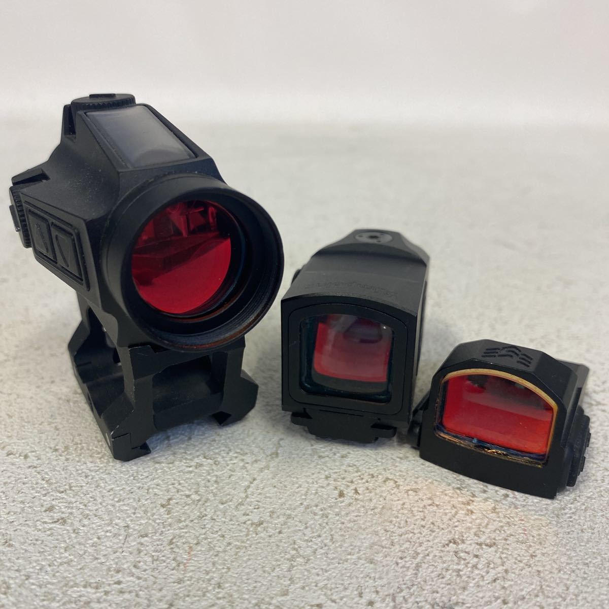 【やや傷や汚れあり】実物 SCALARWORKS LEAP/01 SW0110 1.57HEIGHT Aimpoint T1/T2用 QD ...