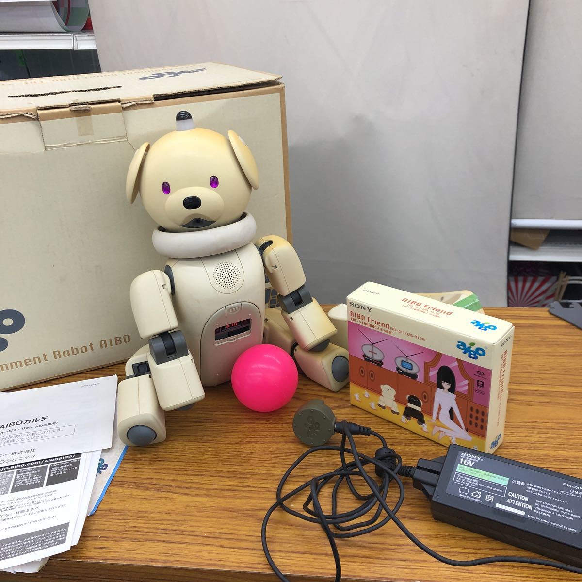 【傷や汚れあり】SONY AIBO ERC-311 ソニー アイボ バーチャルペット メモリースティック付の落札情報詳細 - ヤフオク落札価格 ...