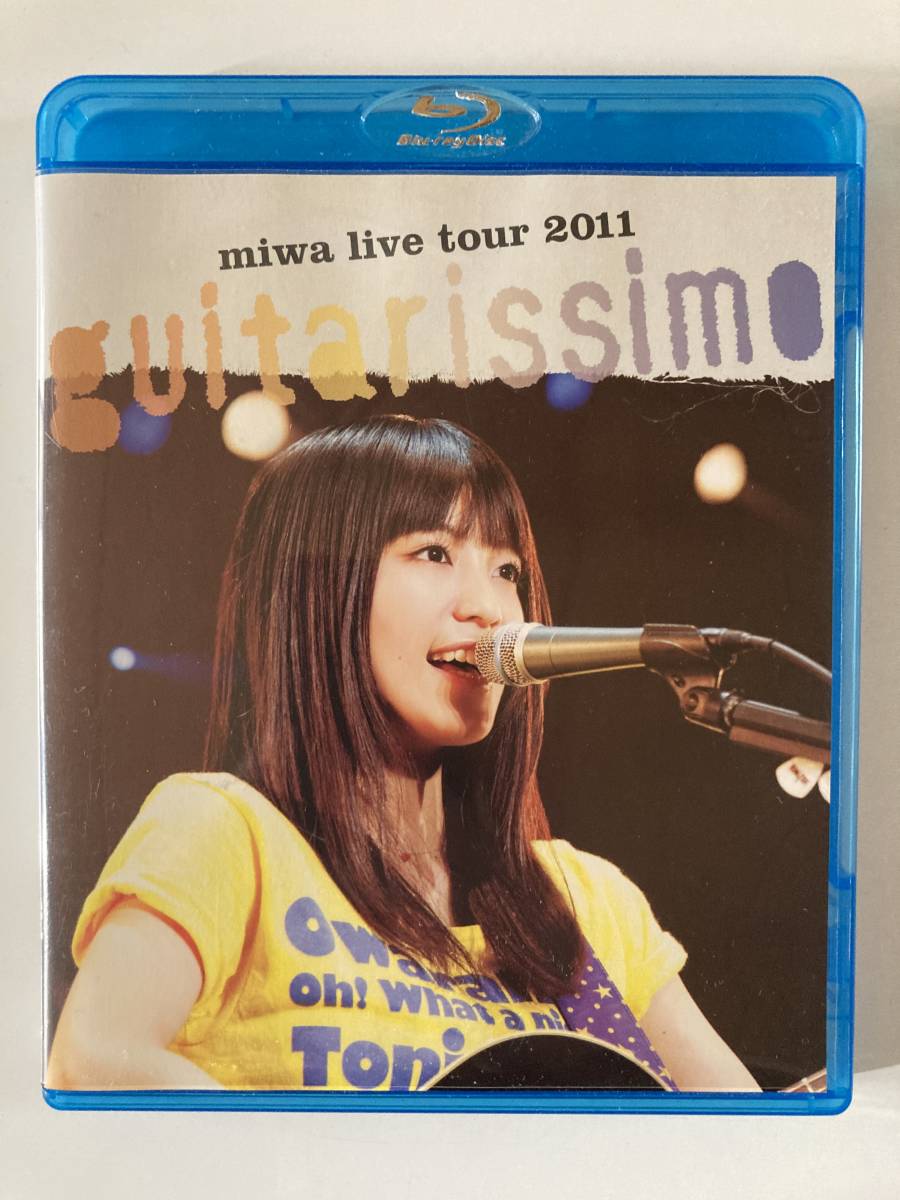 【目立った傷や汚れなし】Blu-ray「miwa live tour 2011 “guitarissimo” 」 セル版 BD ブルーレイの落札情報詳細 - ヤフオク落札価格検索 オークフリー