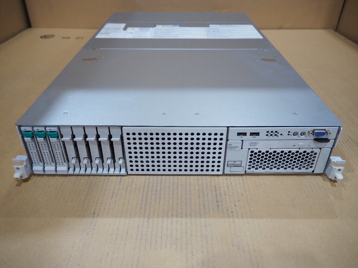 【やや傷や汚れあり】【Y3265】【Z2505】★NEC☆Express 5800 R120e-2M Xeon E5-2637 V2×2 3 ...