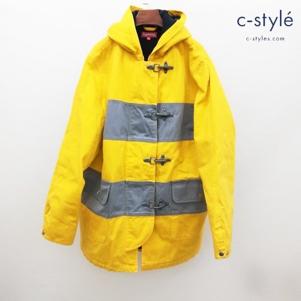 【傷や汚れあり】D553c [秋冬][人気] Supreme シュプリーム Hooded Fireman Coat フーデッド ファイヤーマン ...