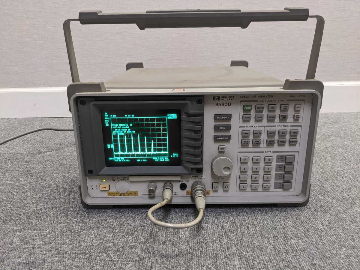【やや傷や汚れあり】Anritsu アンリツ MS2601B SPECTRUM ANALYZER スペクトラムアナライザ 9kHz-2 ...