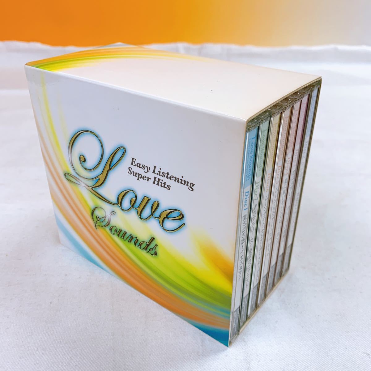 【未使用に近い】L-5 Love Sounds CD box 7枚組 Easy Listening Super Hits イージー リスニング ...