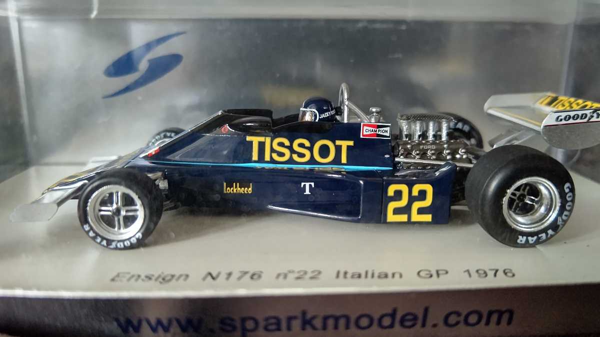 【やや傷や汚れあり】スパークモデル 1/43 エンサインN176 1976 南イタリアGP J.イクスの落札情報詳細 - Yahoo ...