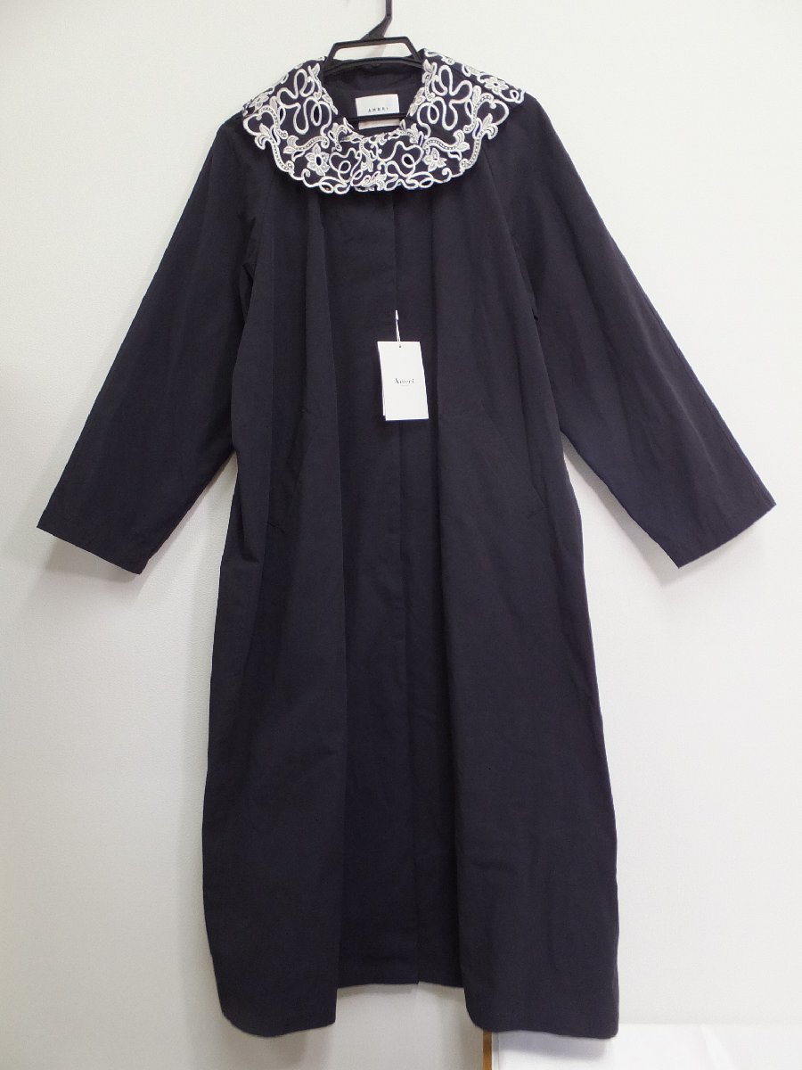 【未使用】キングラム[25]【送料無料】Ameri VINTAGE アメリ ヴィンテージ 刺繍襟(取り外しOK) ロングコート S ネイビー＜新品 未使用＞☆999@K537の落札情報詳細 ...