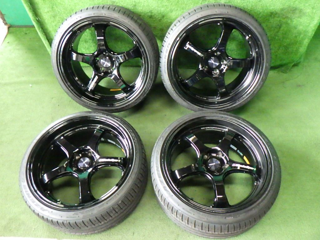 【やや傷や汚れあり】wedssport RN-05M 19インチ 9.5J 10.5J PCD114.3 5穴 アルミホイール ウェッズスポーツ weds sportの落札情報詳細 ...