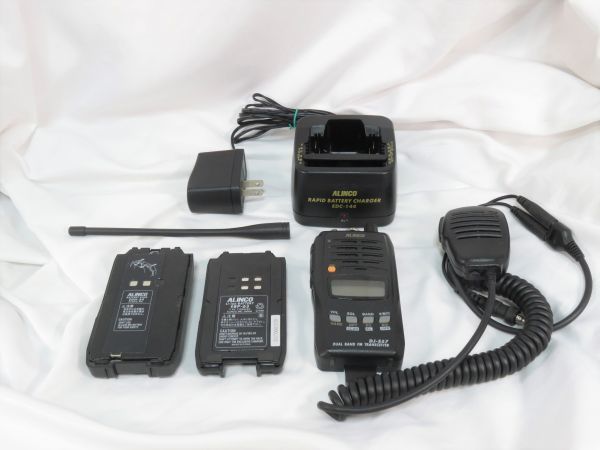 【やや傷や汚れあり】アルインコ DJ-S57 新スプリアス適合 144/430 5W デュアルバンド 付属品有 ALINCOの落札情報詳細 ...