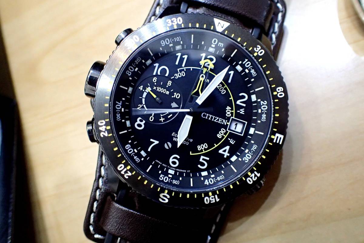 【未使用に近い】美品/2022年7月 定価約11万 CITIZEN PROMATER/シチズン プロマスター BN4055-27E アルティ ...