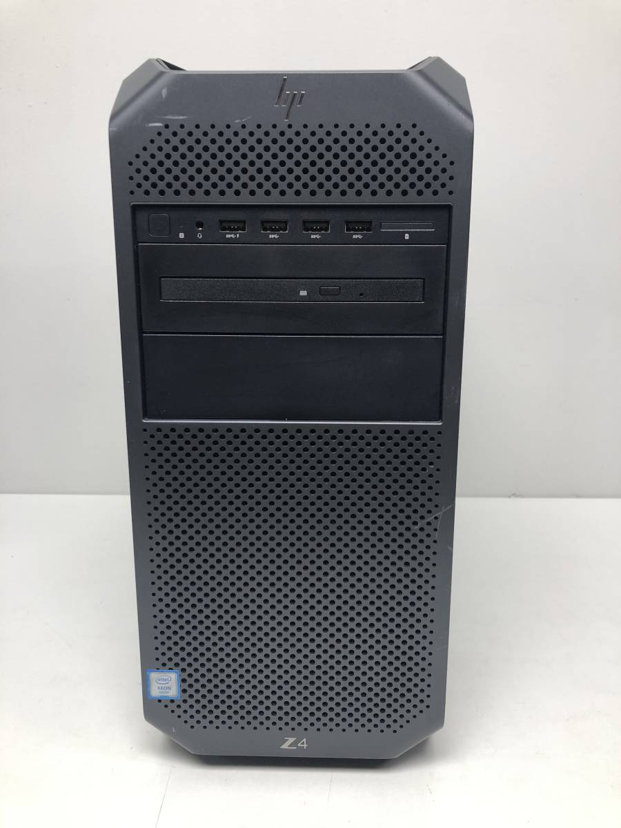 【やや傷や汚れあり】HP Z4 G4 Workstation / Xeon W-2123 3.6GHz / 32GB / HDD 2TB ...