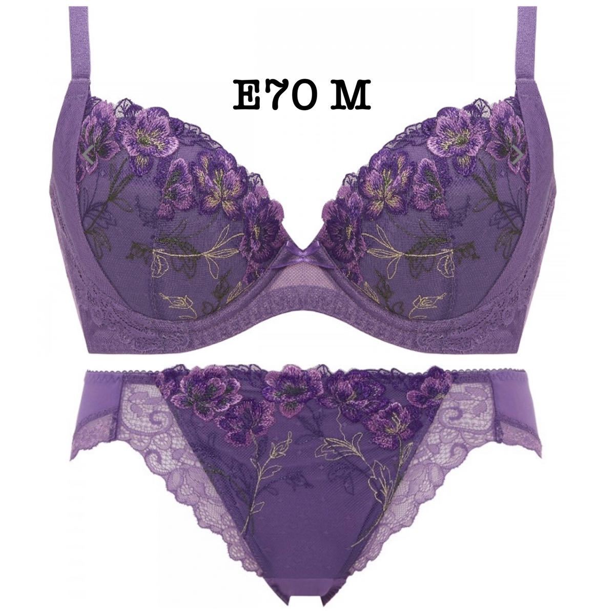 【未使用】E70/M トリンプ TR534 天使のブラ スリムライン ブラ&ショーツ パープルの落札情報詳細 - ヤフオク落札価格検索 オークフリー