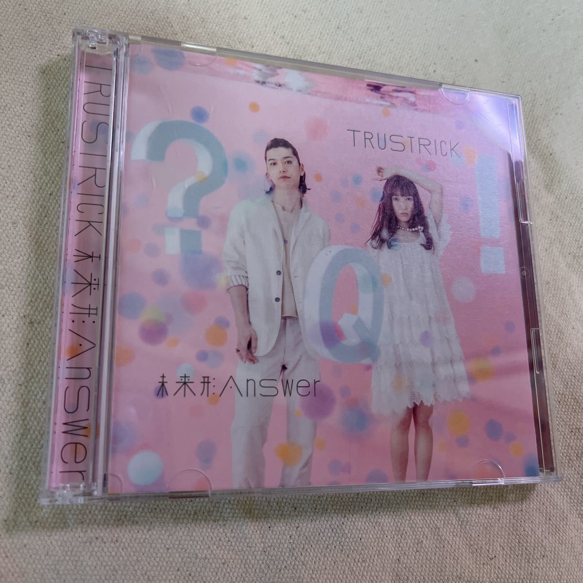 【やや傷や汚れあり】TRUSTRICK CD TRUST(Type-A)(DVD付)の落札情報詳細 - ヤフオク落札価格情報 オークフリー