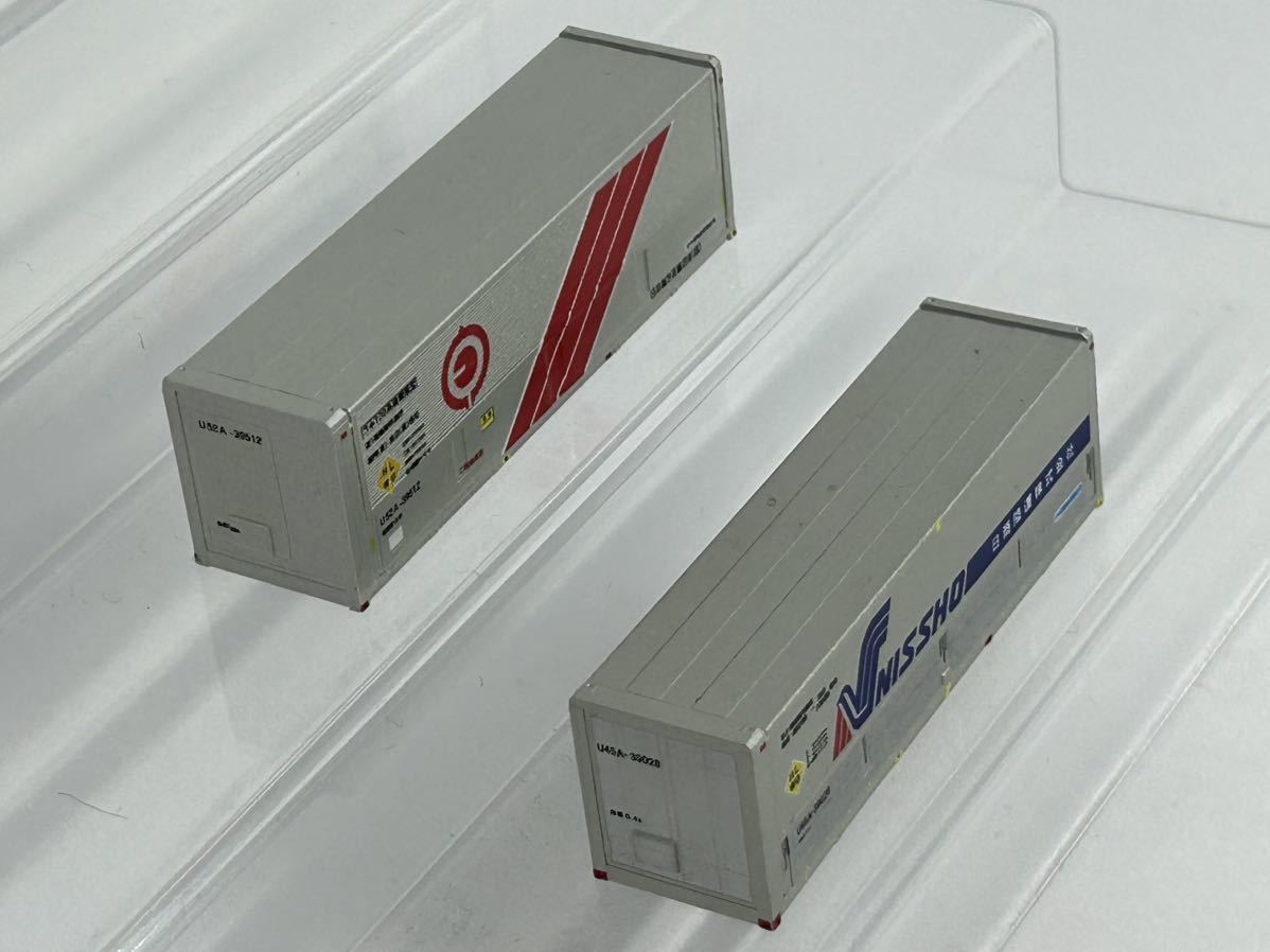 【目立った傷や汚れなし】HOGARAKADO Nゲージ U45A 日商陸運 U52A 日本梱包運輸 コンテナ2個の落札情報詳細 - Yahoo!オークション落札価格検索 オークフリー