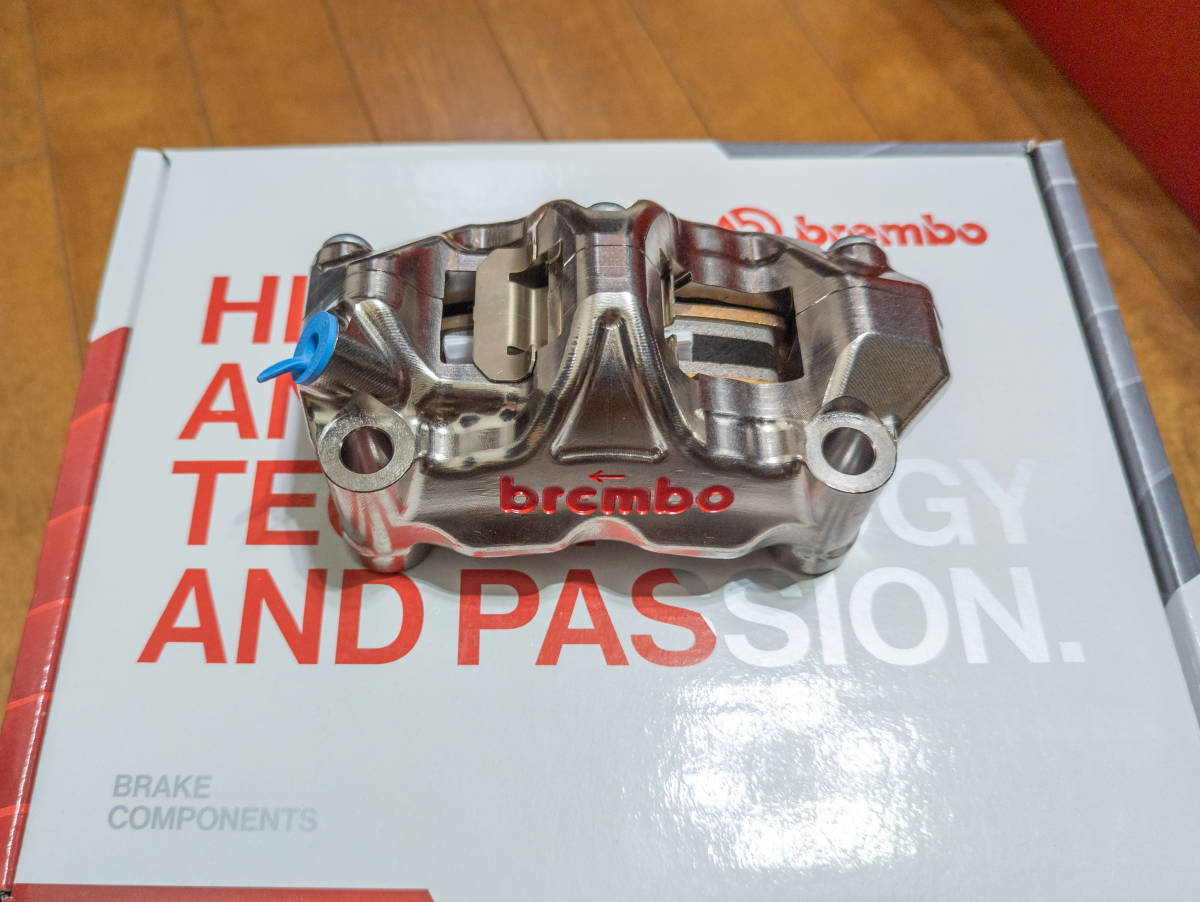 【未使用】新品未使用 BREMBO ブレンボ GP4-RX 220B01020 220.B010.20 ニッケルコート レーシング ラジアル ...