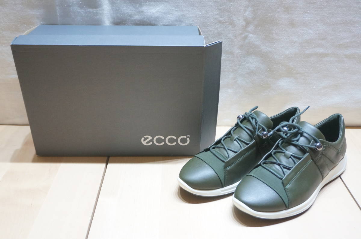 【やや傷や汚れあり】【OR4Z】ecco エコー ECCO FLEXURE RUNNERⅡ レディース シューズ スニーカー DEEP ...