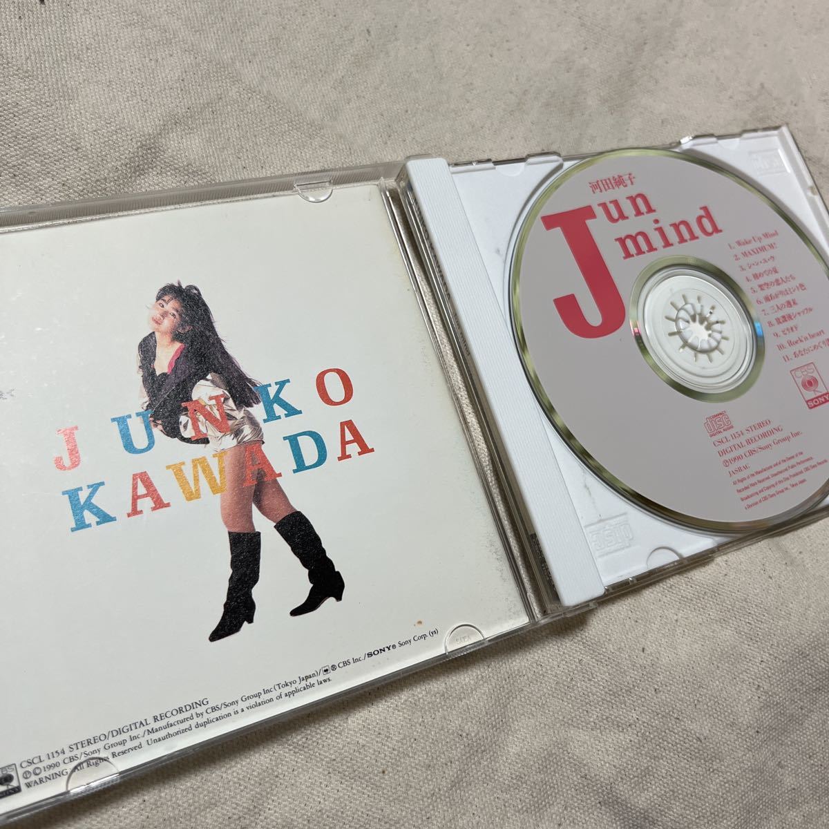 【傷や汚れあり】CD 河田純子/Jun mind ジュン・マインドの落札情報詳細 - ヤフオク落札価格検索 オークフリー