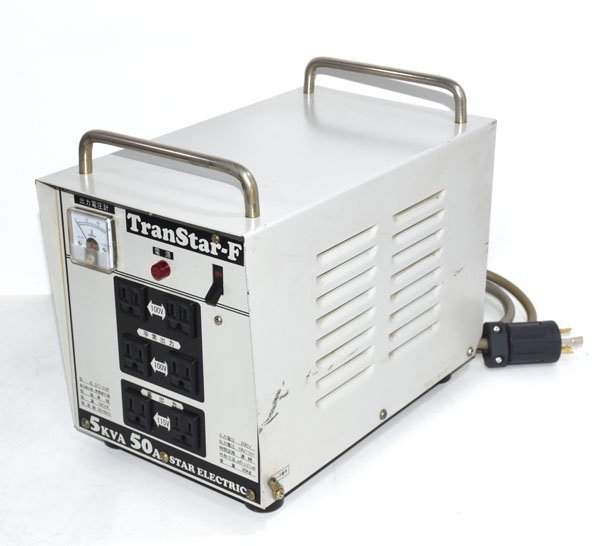 【やや傷や汚れあり】★STAR ELECTRIC TranStar-F STY－512F トランスターF 変圧器★の落札情報詳細 - ヤフオク ...