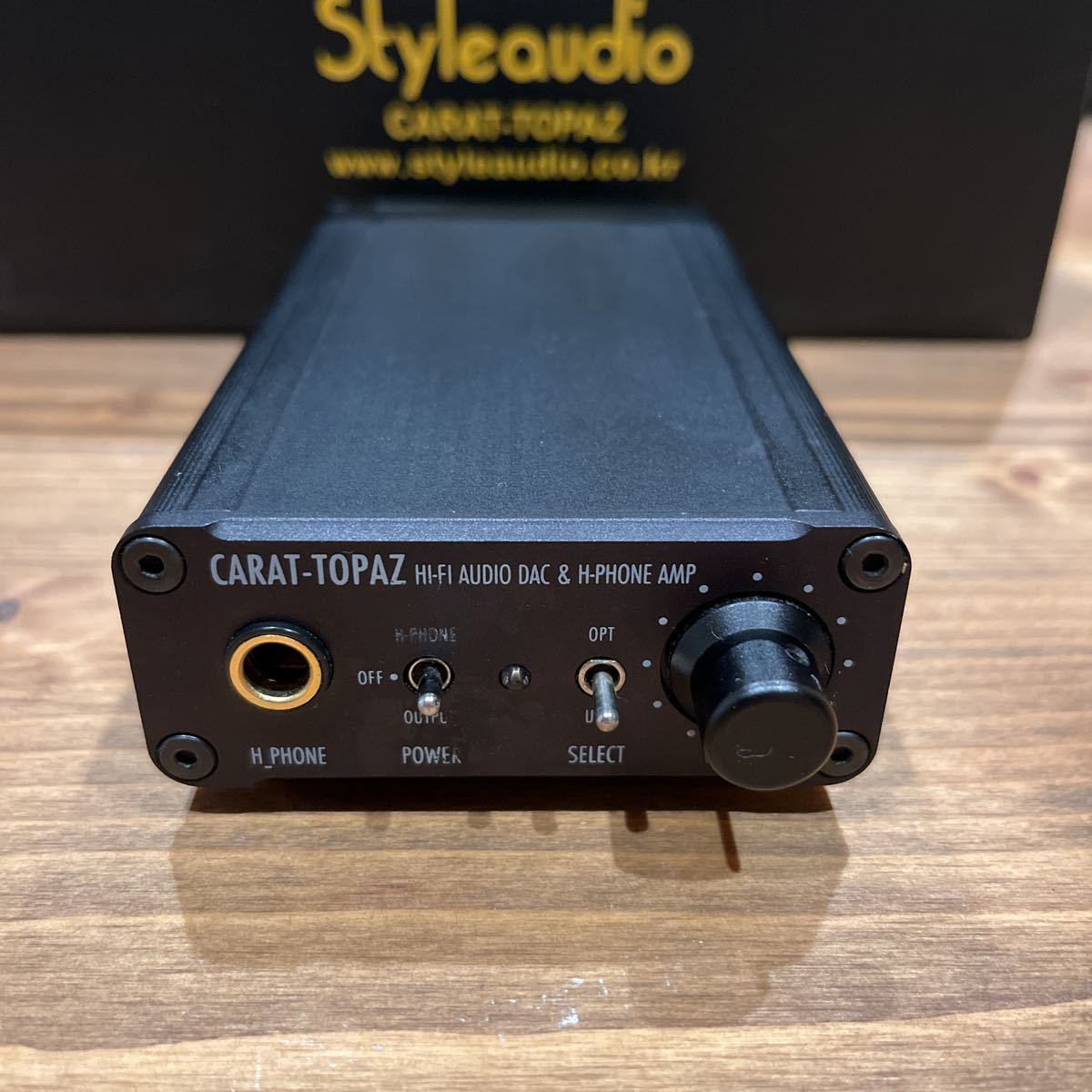 【傷や汚れあり】Styleaudio スタイルオーディオ CARAT-TOPAZ ヘッドホンアンプ DACの落札情報詳細 - ヤフオク落札価格検索 オークフリー