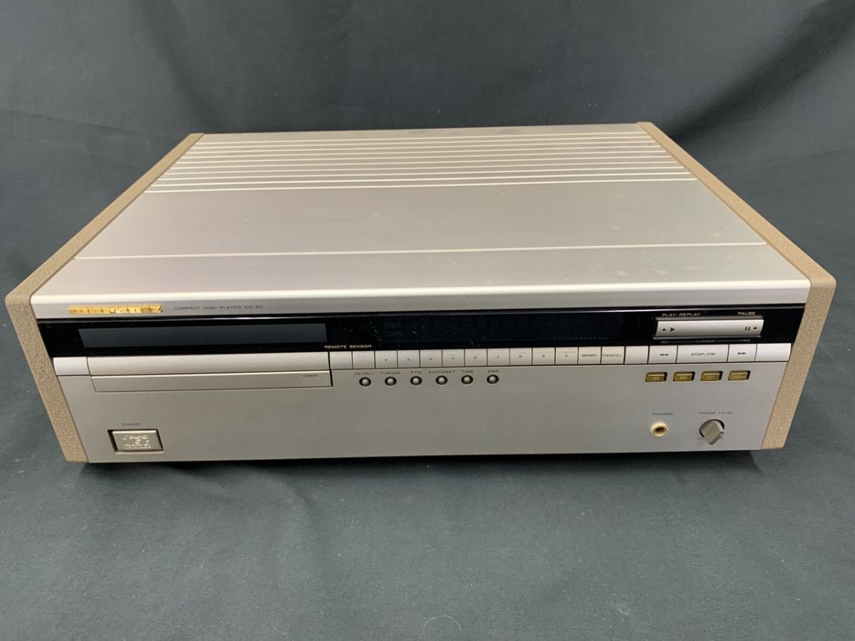 【傷や汚れあり】マランツ marantz コンパクトディスクプレイヤー MODEL CD-50 ジャンク品 現状渡し の落札情報詳細 ...