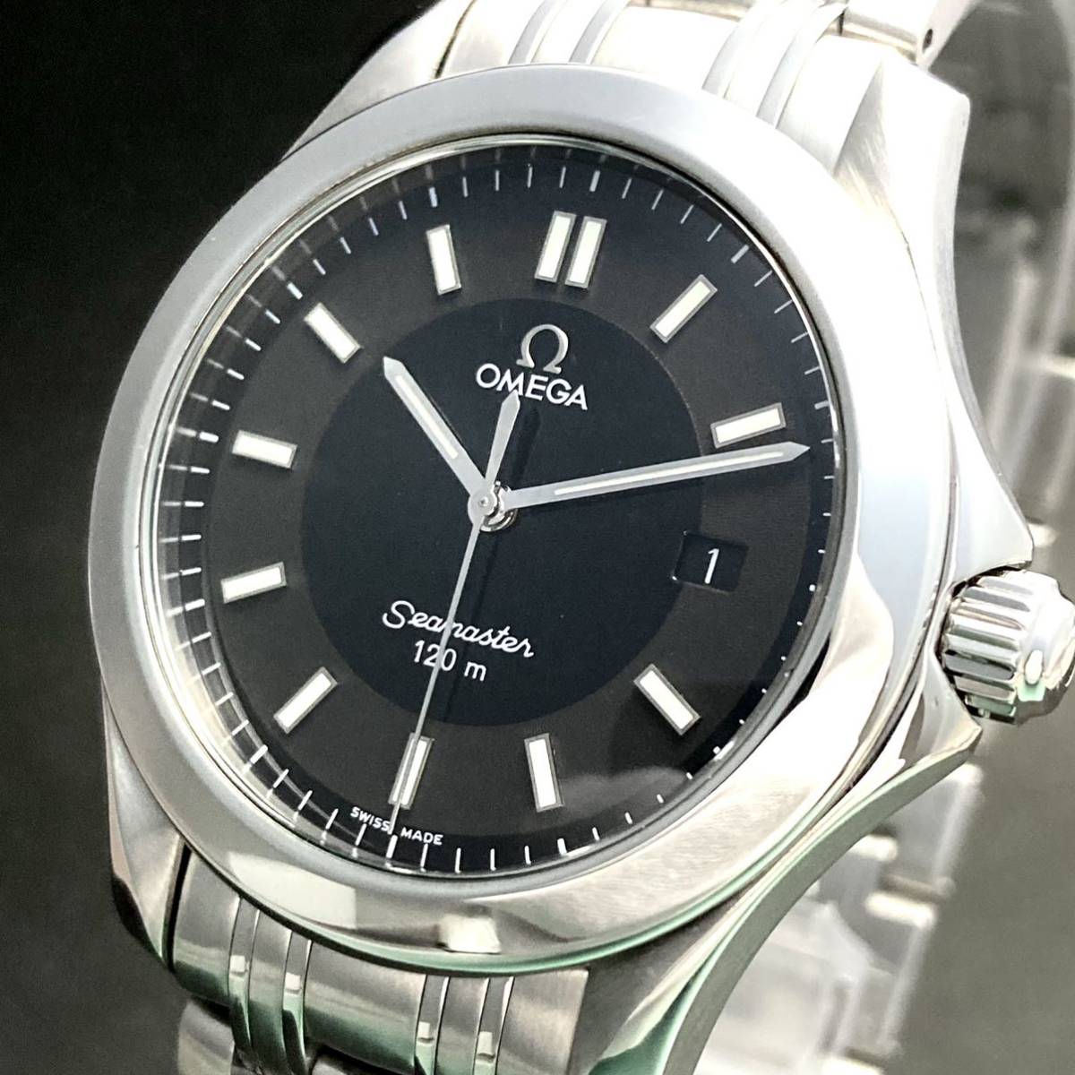【傷や汚れあり】A060-S20-2507 OMEGA オメガ Seamster 2849-14SC Cal.503 メンズ 自動巻 腕時計 ...