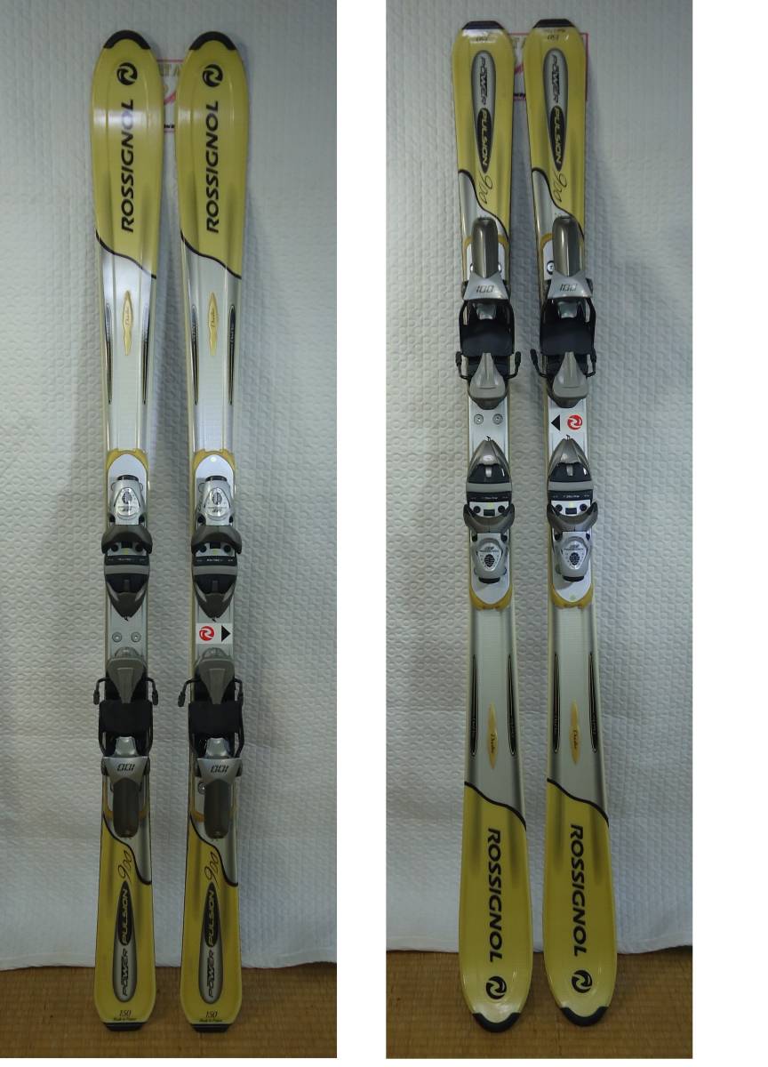 【やや傷や汚れあり】ロシニョール ROSSIGNOL MADE IN FRANCE 150cm 110-65-98 の落札情報詳細| ヤフオク ...