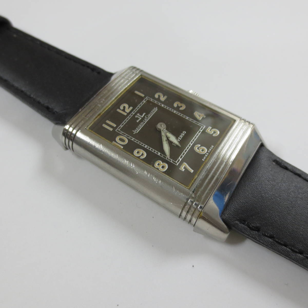 【やや傷や汚れあり】Jaeger Lecoultre Reverso shadow 211.862 ジャガールクルト ビッグレベルソ シャドウ ...