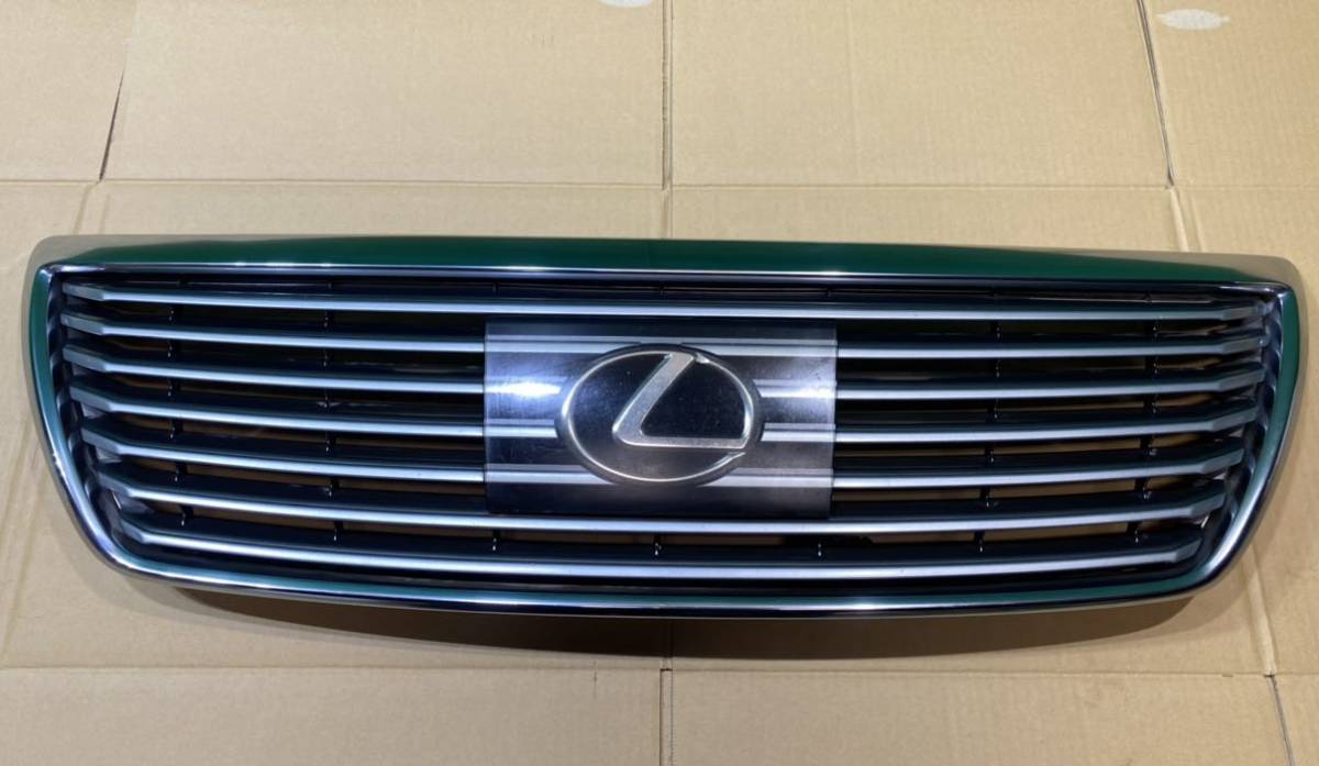 【目立った傷や汚れなし】希少US LS430 純正プリクラッシュグリル UCF30 UCF31 セルシオ後期 LEXUS レクサス トヨタの ...