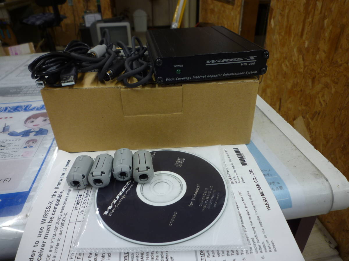 【やや傷や汚れあり】ヤエス YAESU HRI-200 WIRES-X用接続キット 中古品の落札情報詳細 - ヤフオク落札価格検索 オークフリー