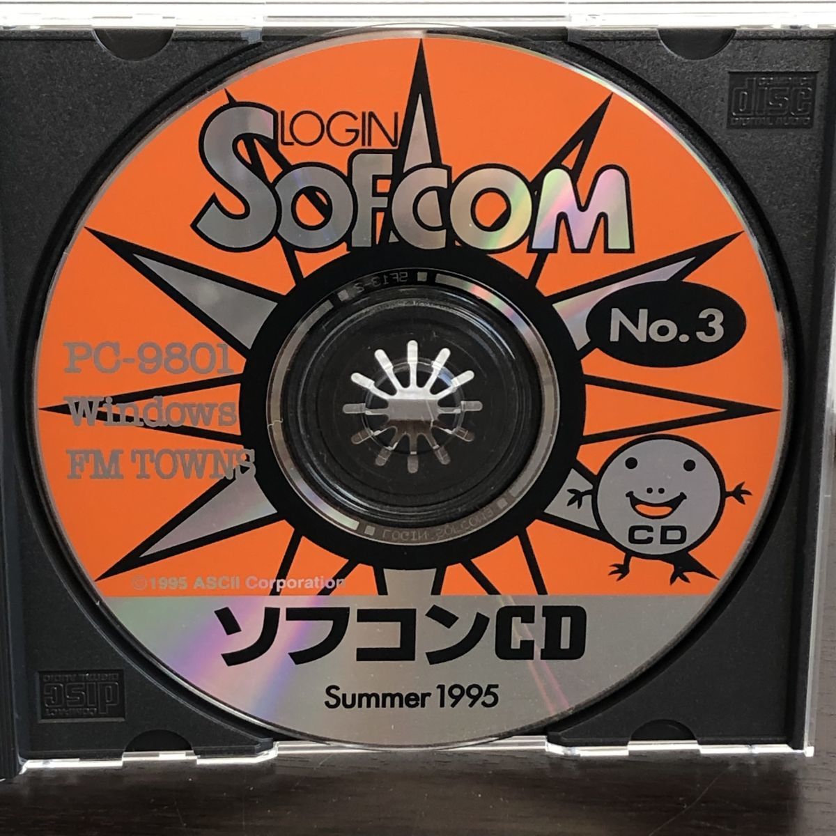 【傷や汚れあり】ジャンク SOFCOM ソフコンCD No.3 PC-9801 1995 Windows FMTOWER PCゲーム の落札情報詳細| ヤフオク落札価格情報 オークフリー