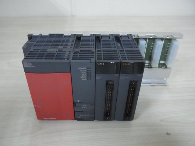 【やや傷や汚れあり】三菱 シーケンサ CPUユニット MELSEC Q00UJCPU QX41 QY41Pの落札情報詳細 - ヤフオク落札価格情報 オークフリー