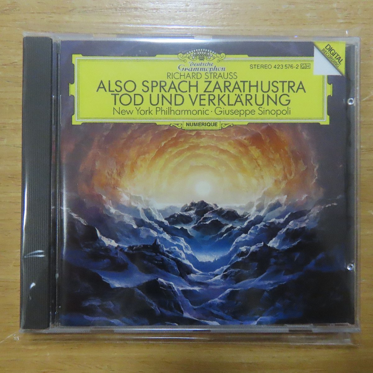 【やや傷や汚れあり】41032654;【CD/西独盤/蒸着仕様】SINOPOLI / STRAUSS: ALSO SPRACH ...