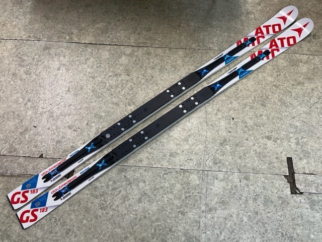 【傷や汚れあり】1★板のみ【ATOMIC(アトミック)】レッドスター RS ダブルデック 3.0 GS 183㎝ レーシングスキー 2017年 ...