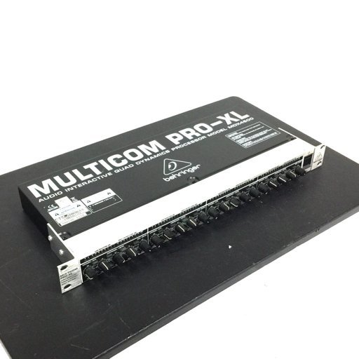 【全体的に状態が悪い】BEHRINGER MULTICOM PRO-XL MDX4600 コンプレッサー 通電確認済み ベリンガー PA機器 の落札情報詳細| ヤフオク落札価格情報 オークフリー