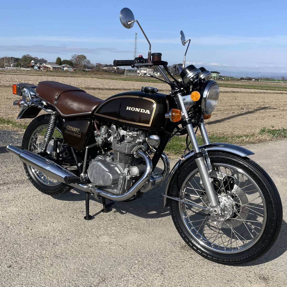 【傷や汚れあり】ホンダ CB500T 希少 実動 好調 美車 ヤマハスズキ検)CB GT KH GS FT MVX RZ RG GSX FX XS GX CBX KZ Z2 K0 K1 XJ ...