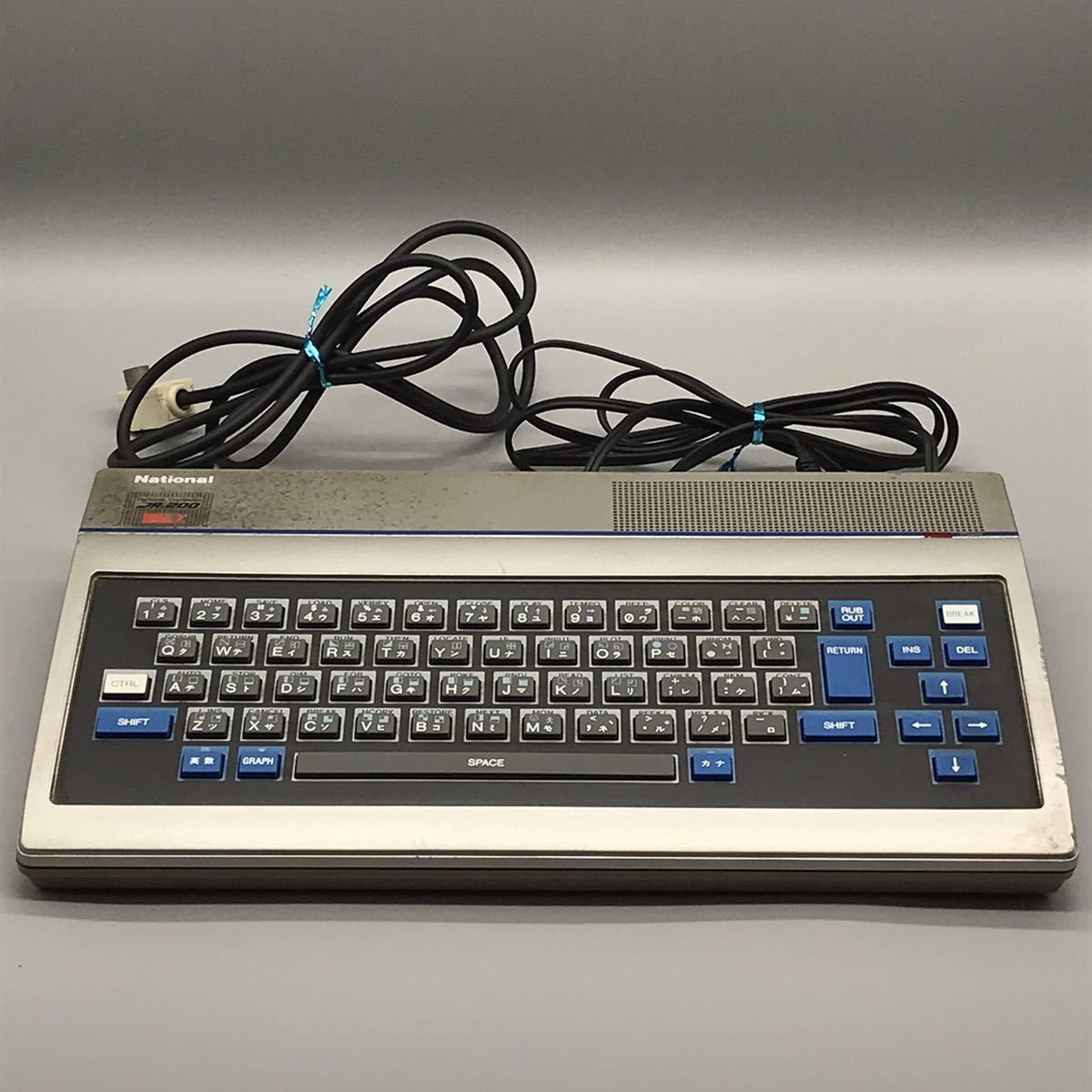 【やや傷や汚れあり】National ナショナル パーソナルコンピュータ JR-200 通電確認済み 松下通信工業 キーボード 昭和レトロ ...